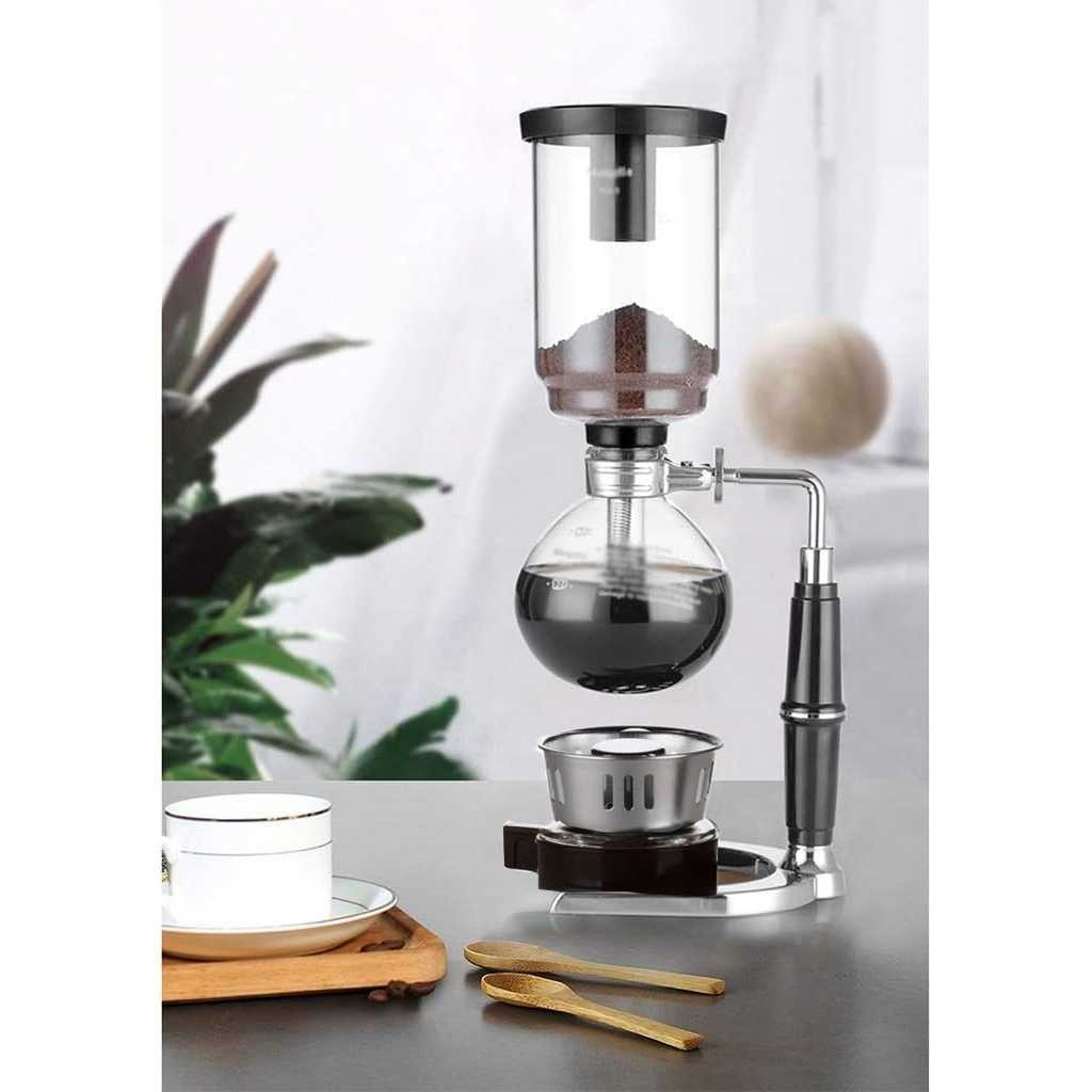Jual Syphon Coffee Maker Vacuum Pot 500ml, Sajikan 5 Cangkir Kopi ...
