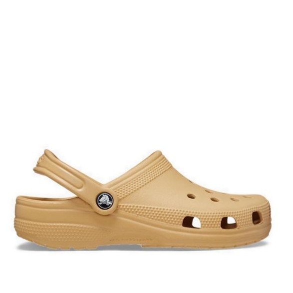 Jual Sandal Unisex Crocs Classic Clog Wheat Original CCR10001-209 ...