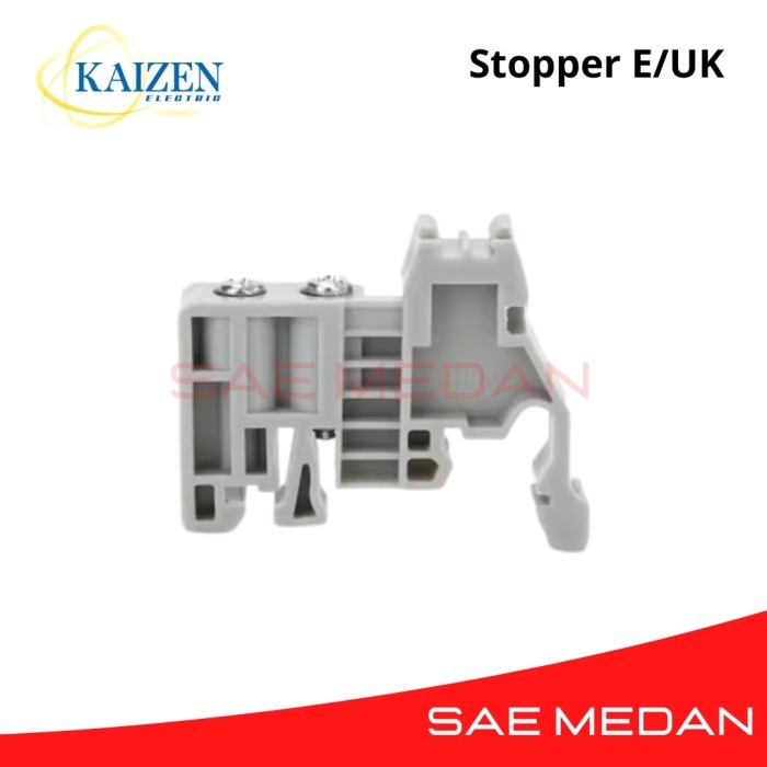 Jual Stopper Terminal Block Din Rail E-UK End Clamp E/UK | Shopee Indonesia