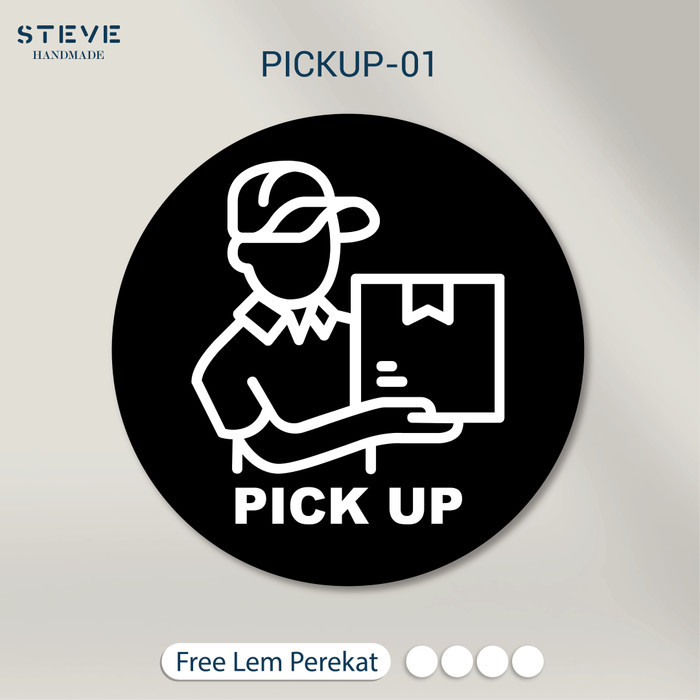 Jual Sign Board Pick Up | Papan Tanda Pick Up Label Akrilik Sign Board ...