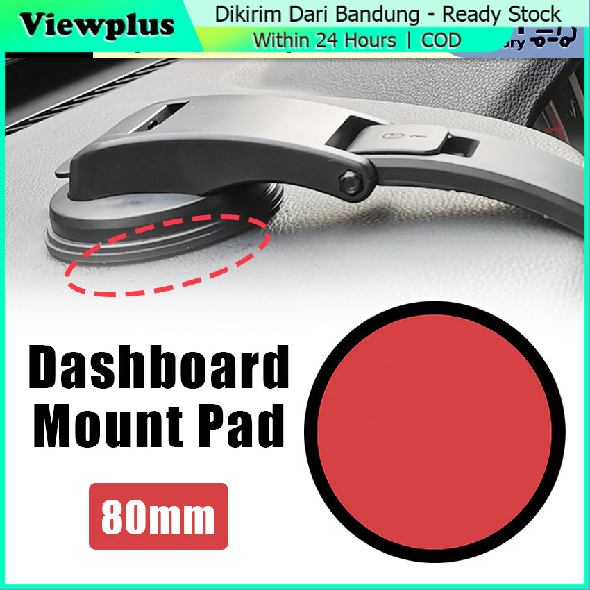 Jual Car Suction Cup Adhesive Dashboard Pad Mount Disc Pad Base For GPS ...