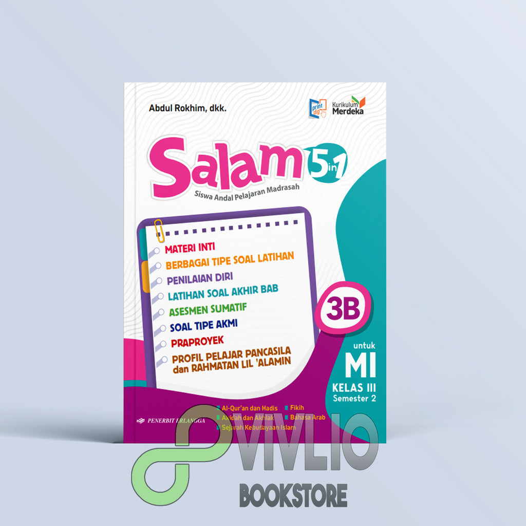 Jual SALAM 5in1 Jilid 3B untuk MI Kelas III Kurikulum Merdeka | Shopee ...