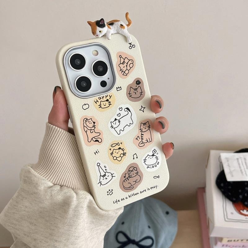 Jual Mini Kitten Case With 3D Hippers For 15 14 13 Motif Kucing ...