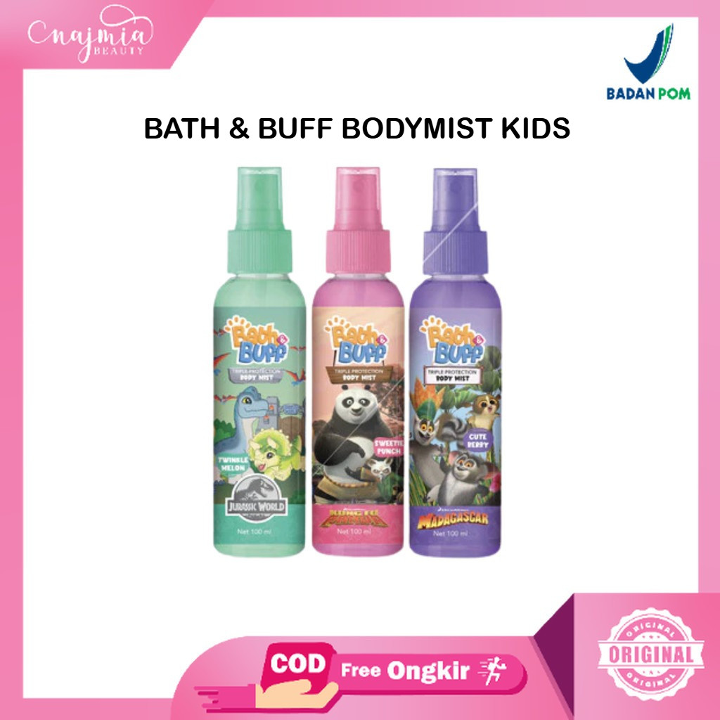 Jual Najmia (Beli 2 lbh murah) Bath & Buff Body Mist 100 ML l Body Mist ...