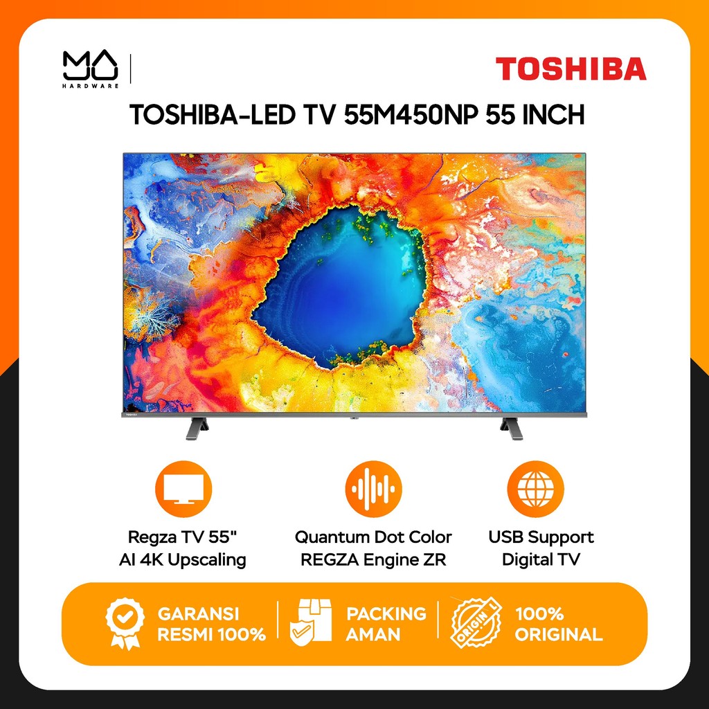 Jual Toshiba TV 55" 4K UHD Smart TV - Regza ZR Quantum Dot QLED Dolby Vision Atmos HDR10+ MEMC ...