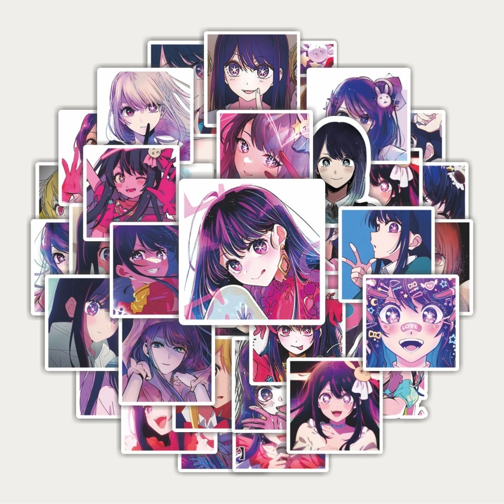 Jual Sticker Pack Stiker Anime Oshi no Ko (Ai Hoshino) | Sticker TUMBLR ...