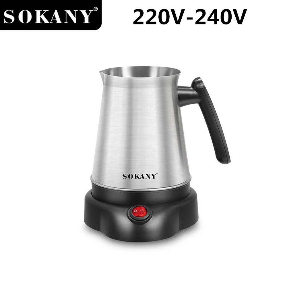 Jual 800ML Electric Kettle Turkish Greek Coffee Moka Tea Pot Maker Ma ...