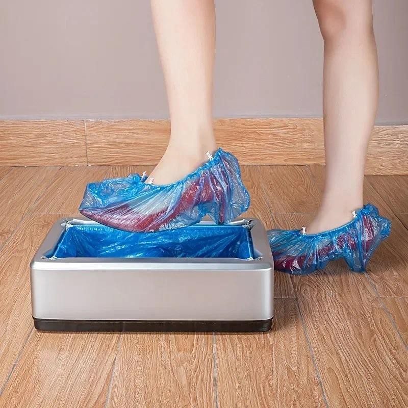 Jual Automatic Shoe Cover Machine Waterproof Disposable Shoes Cover ...