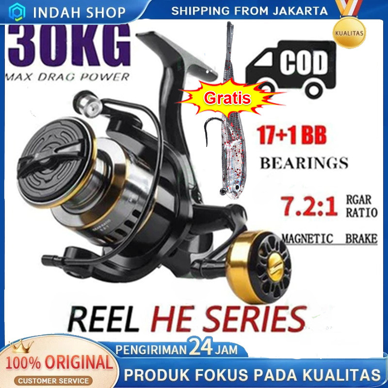 Jual FIshing Reel Spinning Reel Gaya Baru Reel Penawaran Mesin Mancing ...