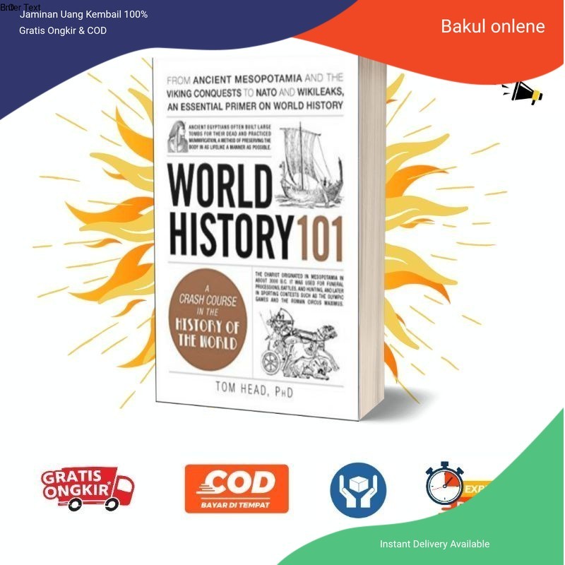 Jual Buku eng World History 101 by Tom Head Phd (English) | Shopee ...