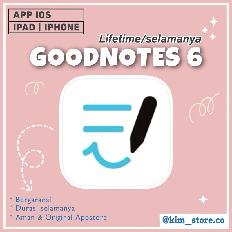 Jual GOODNOTES 6 | GOODNOTES 5 LIFETIME-IOS LEGAL TERMURAH (ORIGINAL ...