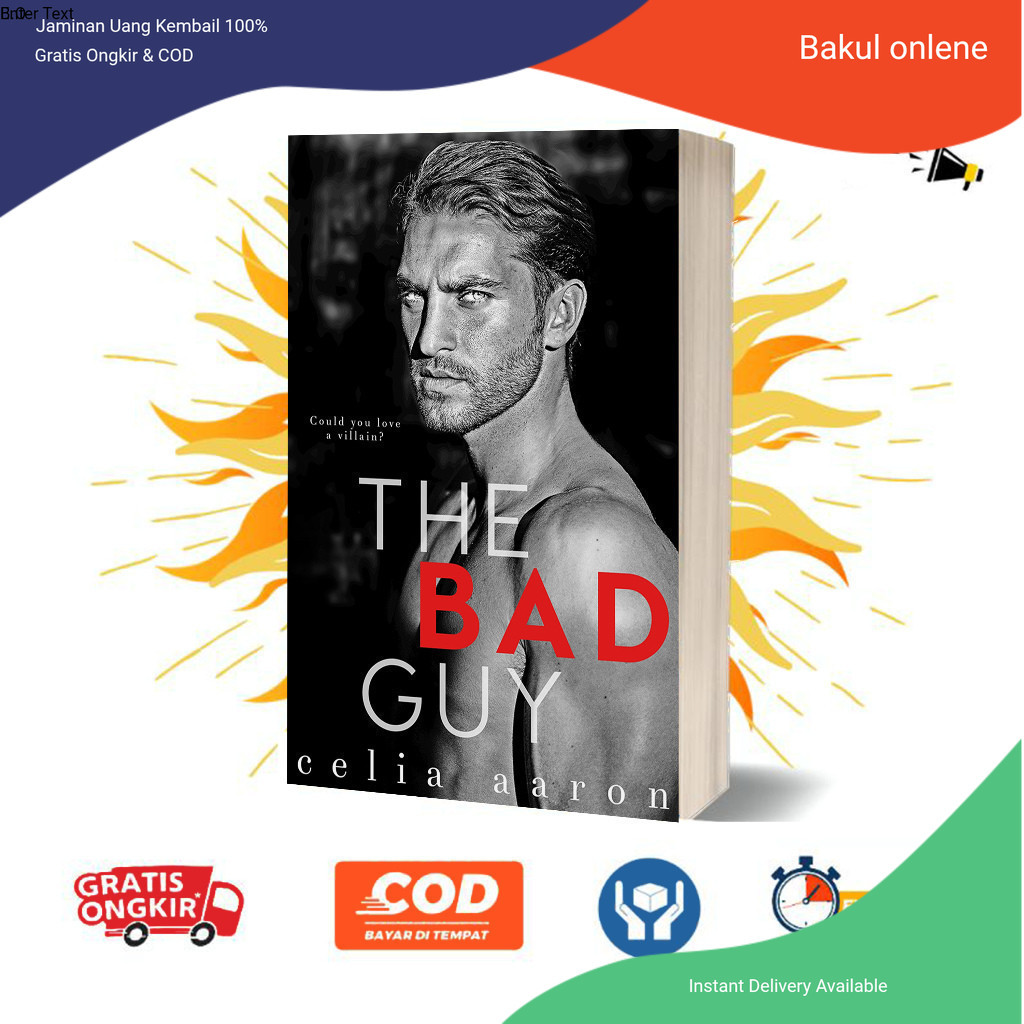 Jual Buku eng The Bad Guy by Celia Aaron (English) | Shopee Indonesia