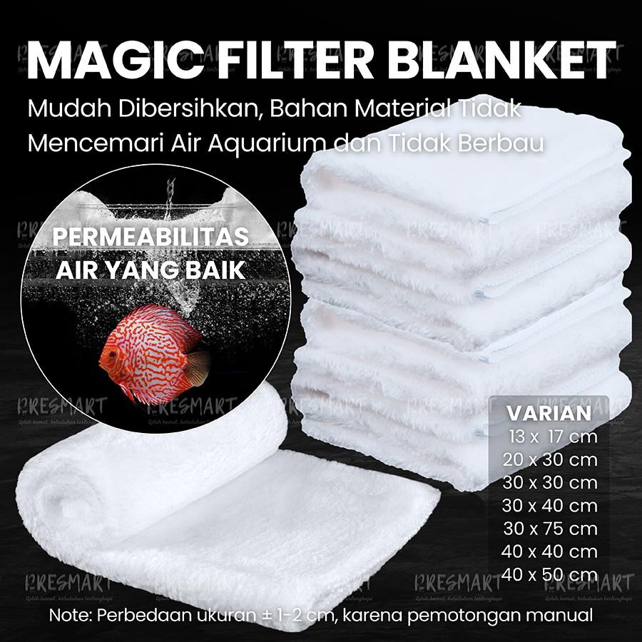 Jual Magic Filter Blanket Akuarium Ikan Cotton Aquarium Carpet Katun ...