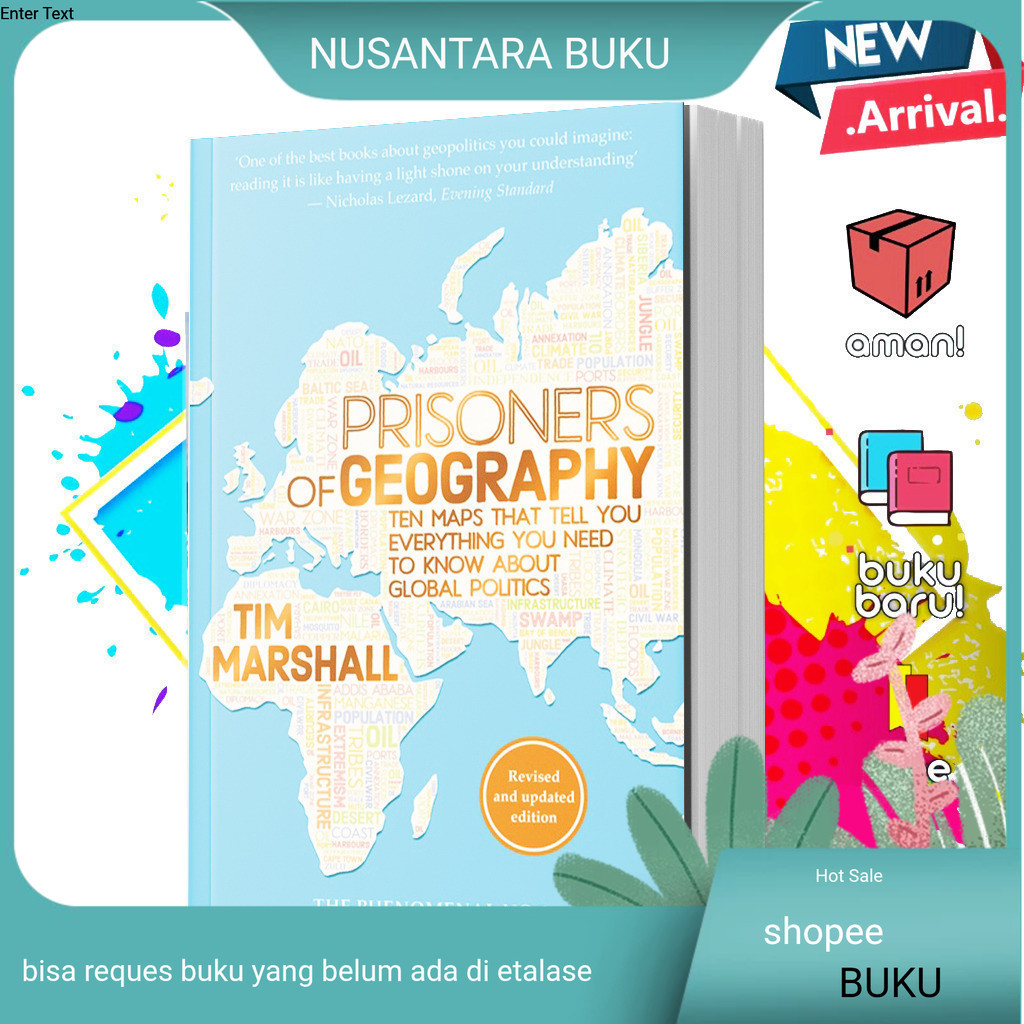 Jual Buku Buku Prisoners of Geography Ten Maps That Tell You Everything You Need to Know About ...