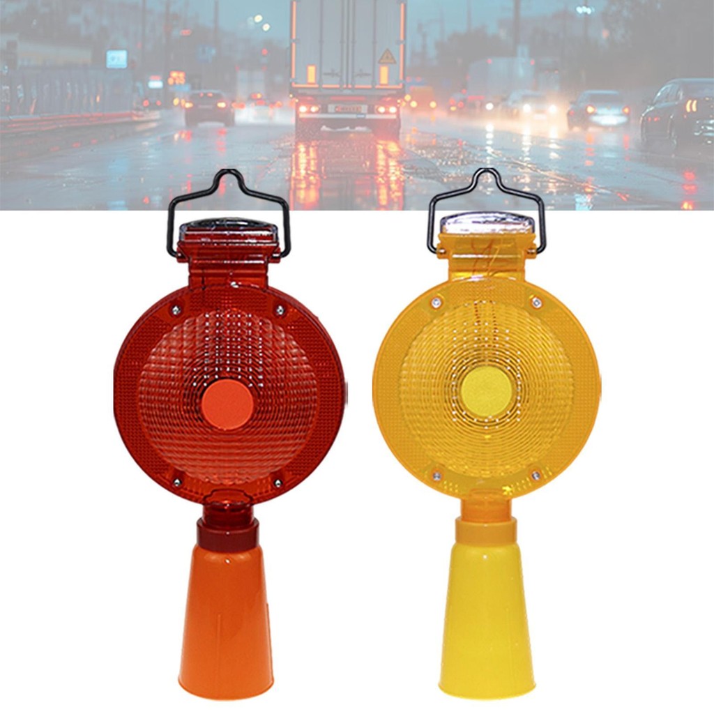 Jual Safety Flashing Light Road Sign Solar Strobe Warning Light for ...