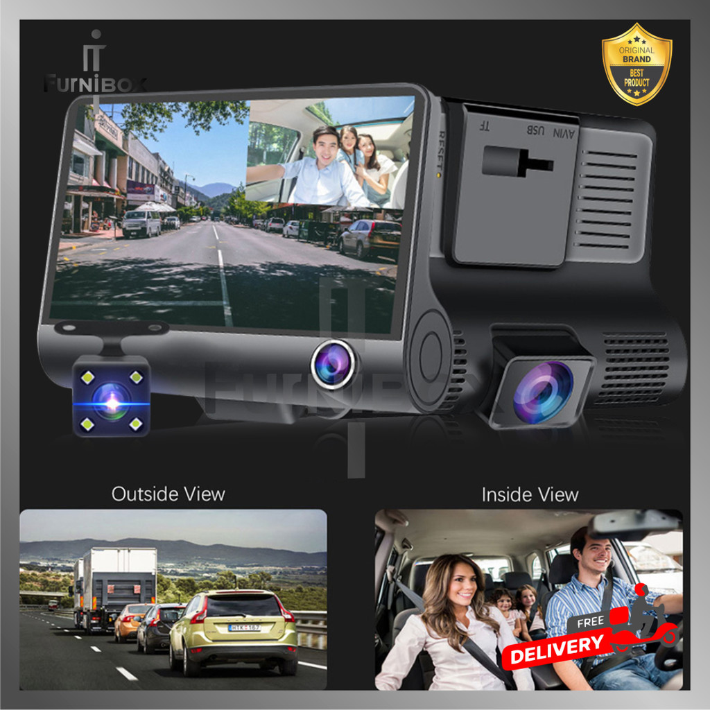 Jual Kamera CCTV Mobil Dashcam Perekam Recorder Camera Dash Cam Night ...