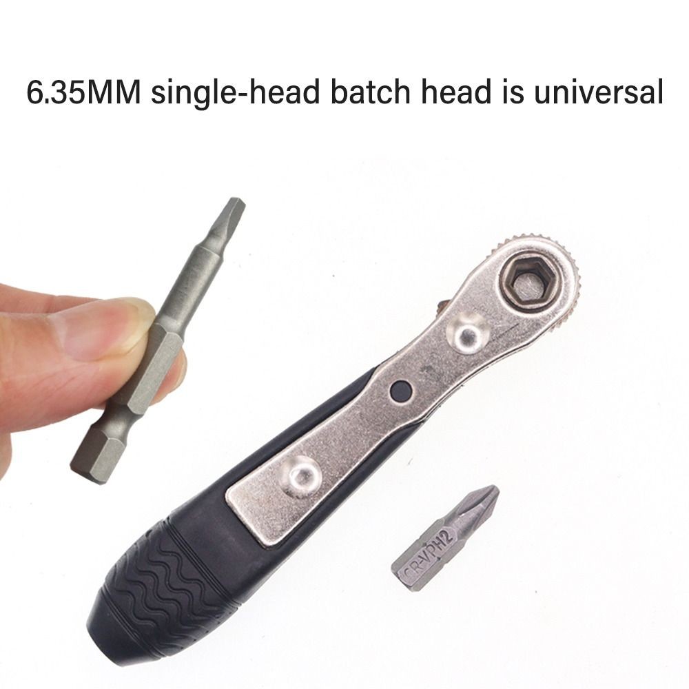 Jual Practical Mini 36-tooth Ratchet Two-way Screwdriver Turning Right ...
