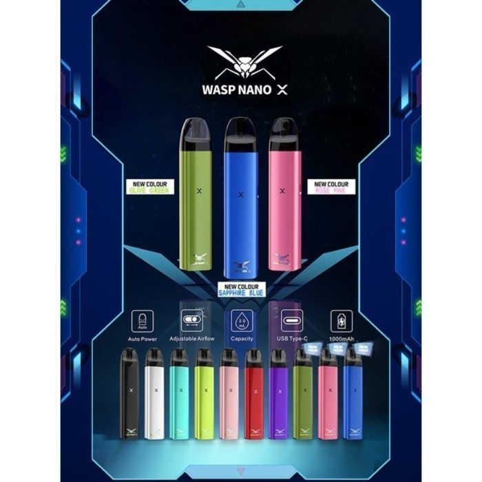 Jual Wasp Nano X Kit Device 1000mah | Shopee Indonesia