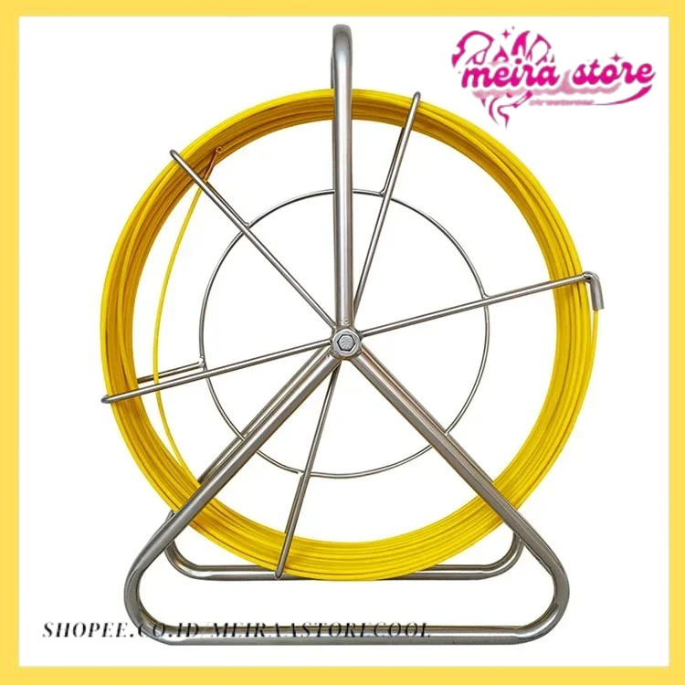 Jual Continuous Reel Wire Cable Running Fiberglass Cable Puller 6mm ...