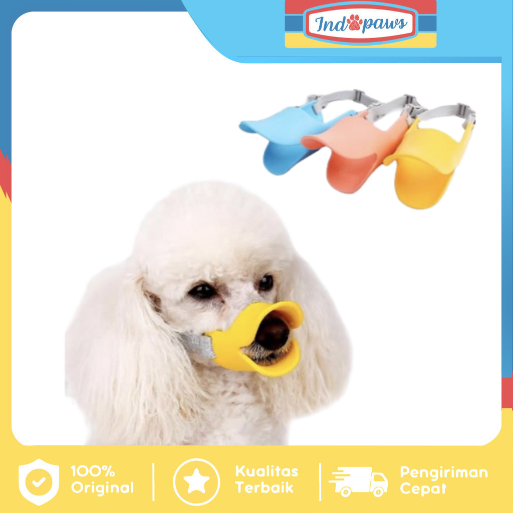 Jual Masker Moncong Lucu untuk Anjing - Penutup Mulut Hewan Bentuk ...