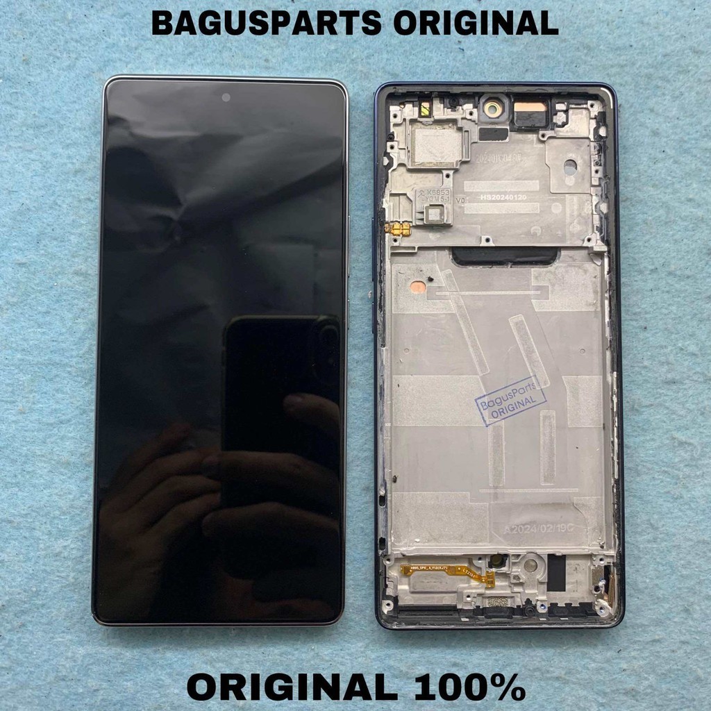 Jual LCD TS TOUCHSCREEN FULLSET FRAME INFINIX NOTE 40 X6853 ORIGINAL ...