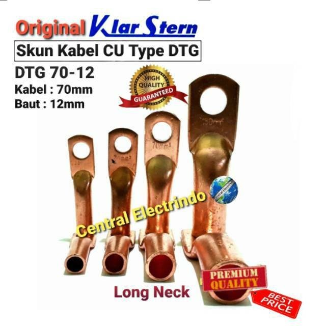Jual Skun Kabel CU DTG 70-12 Kabel 70mm Baut 12mm KlarStern. | Shopee Indonesia