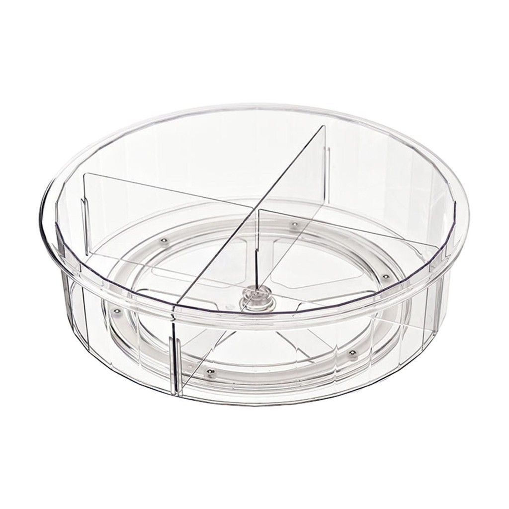 Jual Rotating Round Turntable Stable Structure Kitchen Spice Rack 360 ...