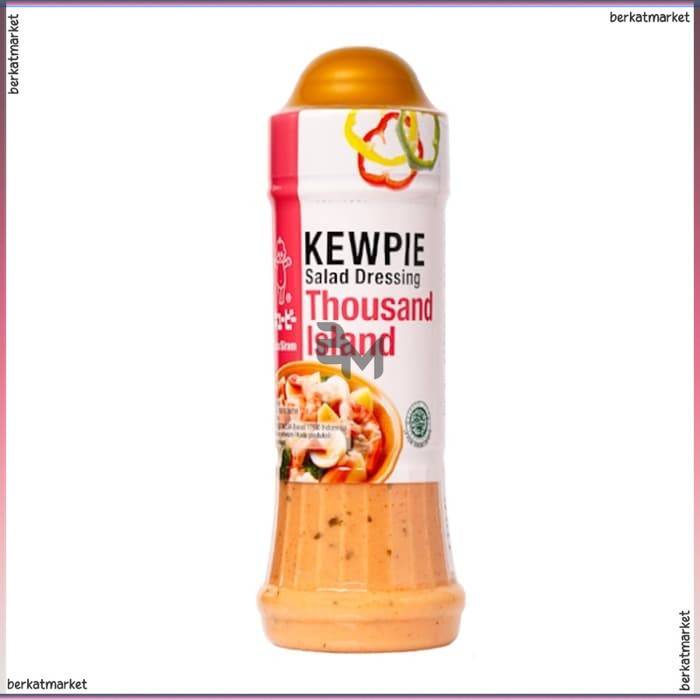 Jual Kewpie Thousand Island Salad Dressing 200ml Roasted Sesame Wijen ...