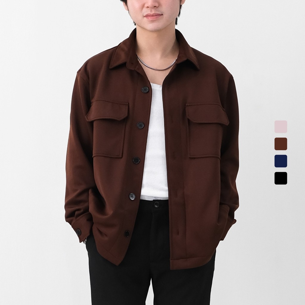 Jual SAGI Men - Jaden Scuba Jacket | Trucker Jacket Outer Pria | Baju ...