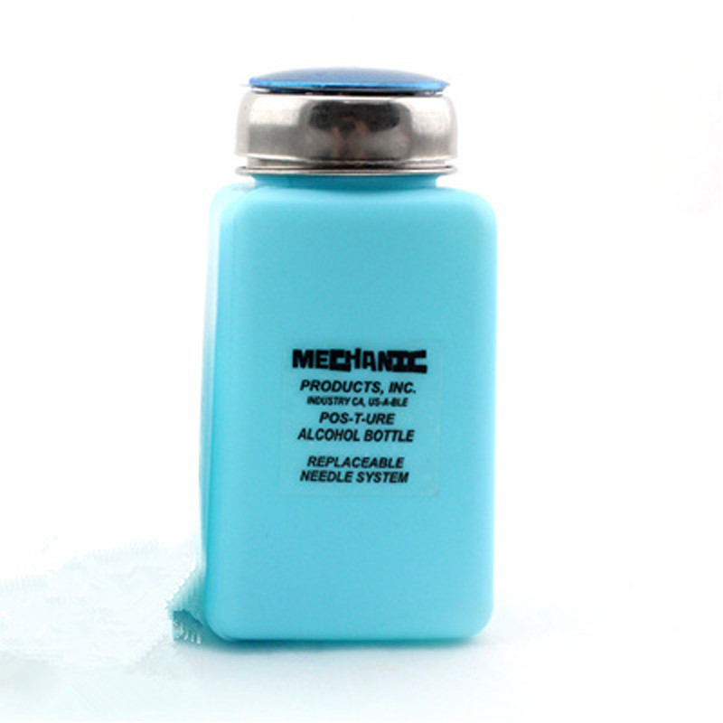 Jual Mechanic 180ml 100ml Empty Plastic Liquid Alcohol Bottle ESD Fluid ...