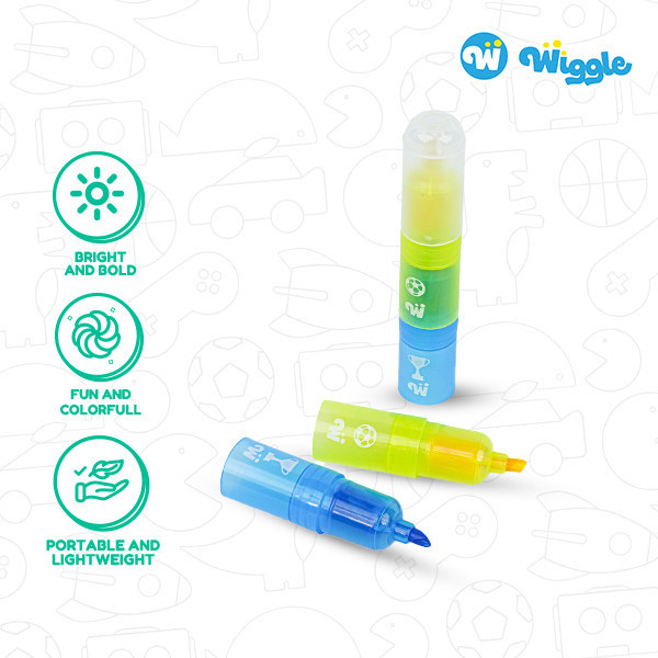 Jual Highlighter Spidol Penanda Lucu Anak Sekolah - Wiggle Sport ...