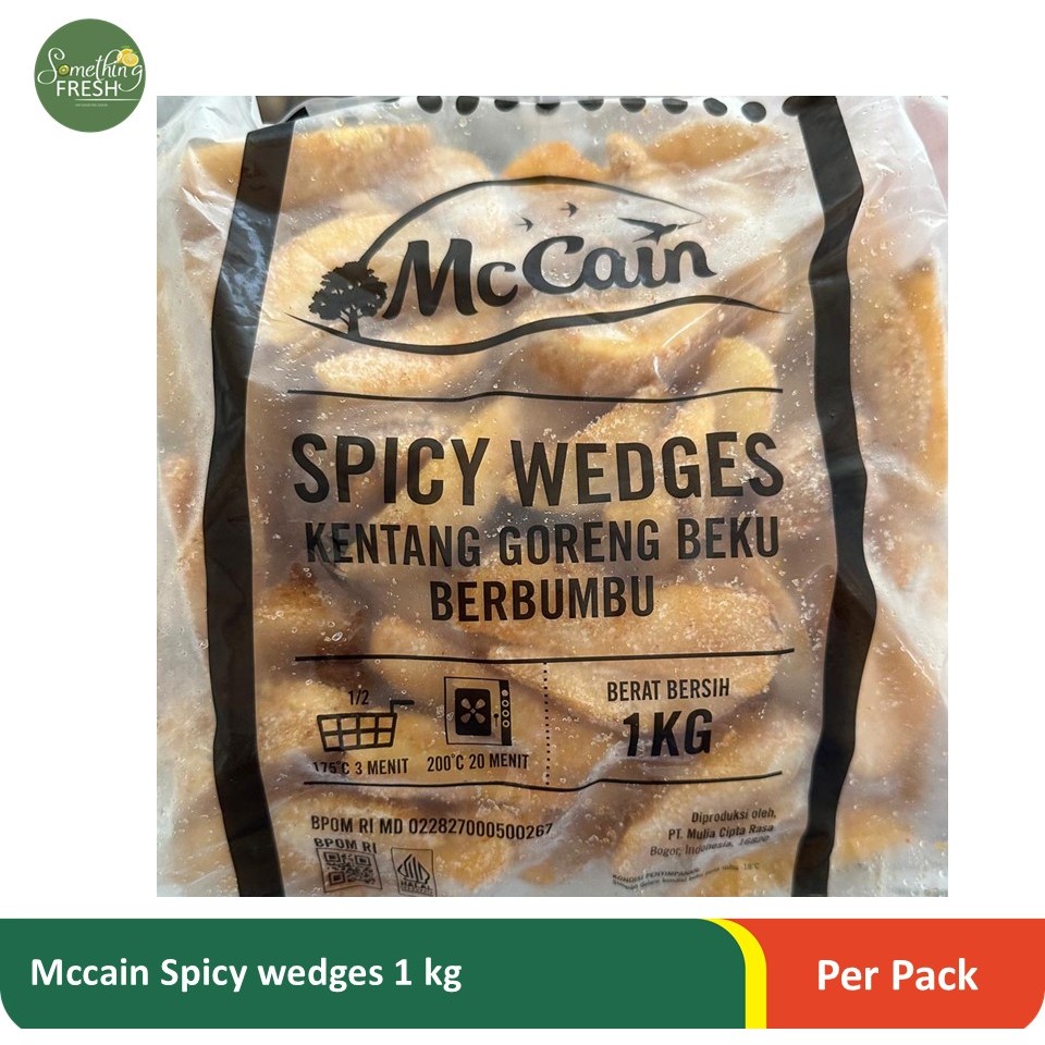 Jual McCain Spicy Wedges 1 Kg Per Pack | Shopee Indonesia
