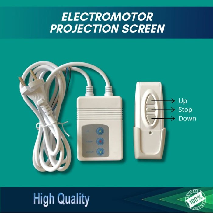 Jual Remote Layar Proyektor Receiver Screen Projector Set | Shopee ...