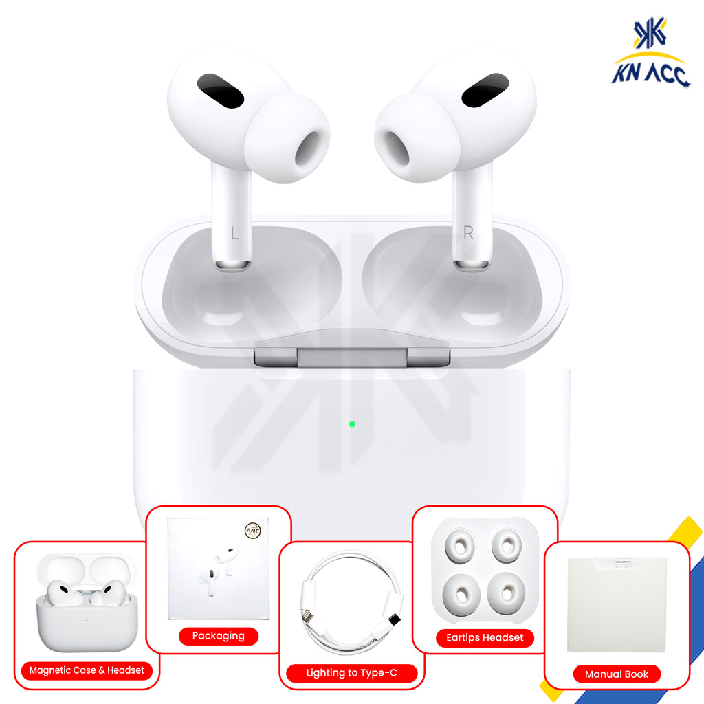 Jual [KN ACC] BLUETOOTH HEADSET WIRELESS GENERASI KE 3 PRO EARBUDS WITH ...