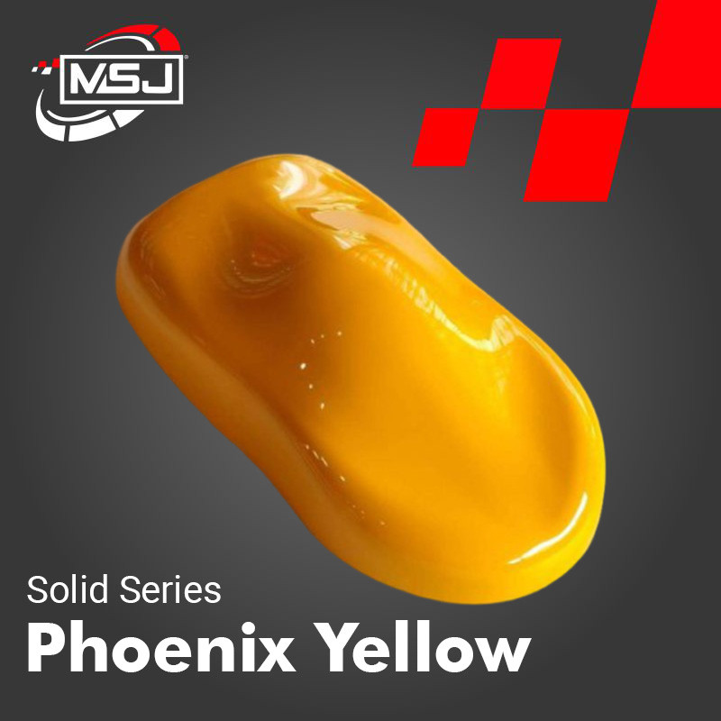 Jual Cat Mobil Phoenix Yellow | Solid Series | MSJ | Shopee Indonesia