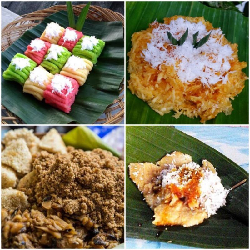 Jual Getuk Lindri Getuk Polos Tiwul Srawut Lupis Ketan Hitam Putih ...