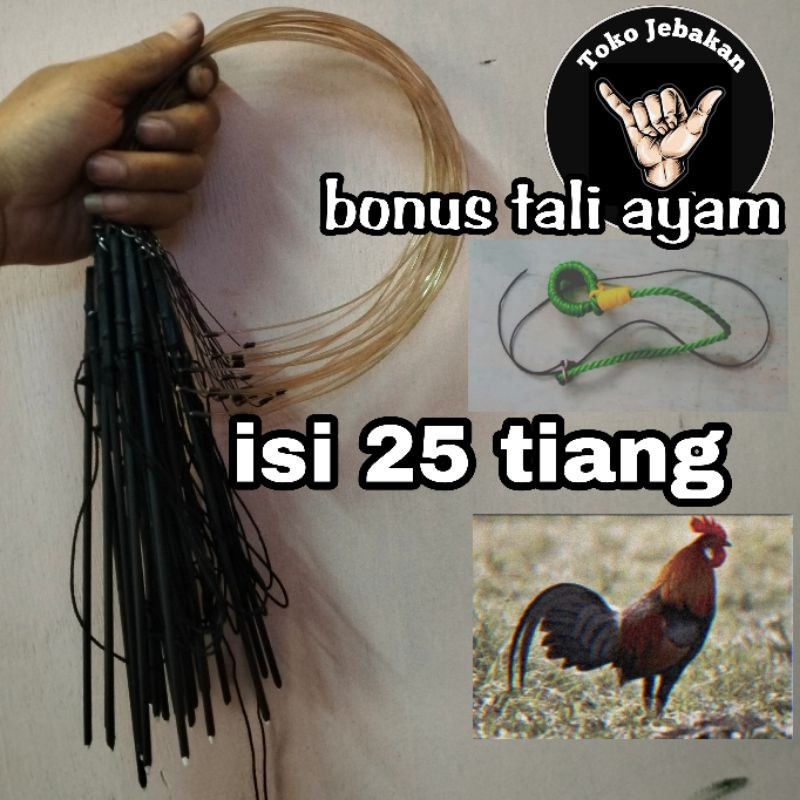 Jual AS45RT jerat ayam hutan 25 mata | Shopee Indonesia
