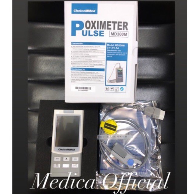 Jual Pulse Oximeter ChoiceMMed MD300M handheld oximeter bayi neonatus ...