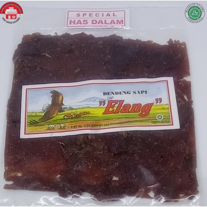 Jual Dendeng Sapi Special Has Dalam Cap Elang Asli Original | Shopee ...