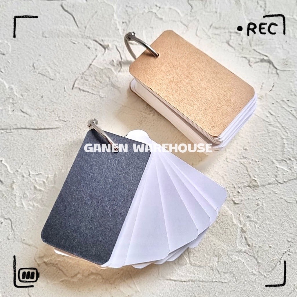 Jual [GW] Flash Card With Ring 100 Lembar Memo | Shopee Indonesia
