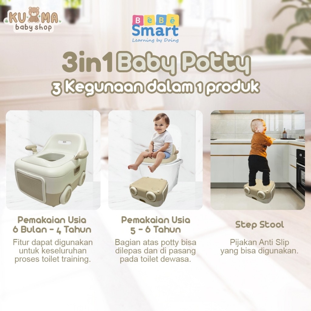 Jual BEBE SMART Toilet Training Anak / Potty training / Pispot anak ...