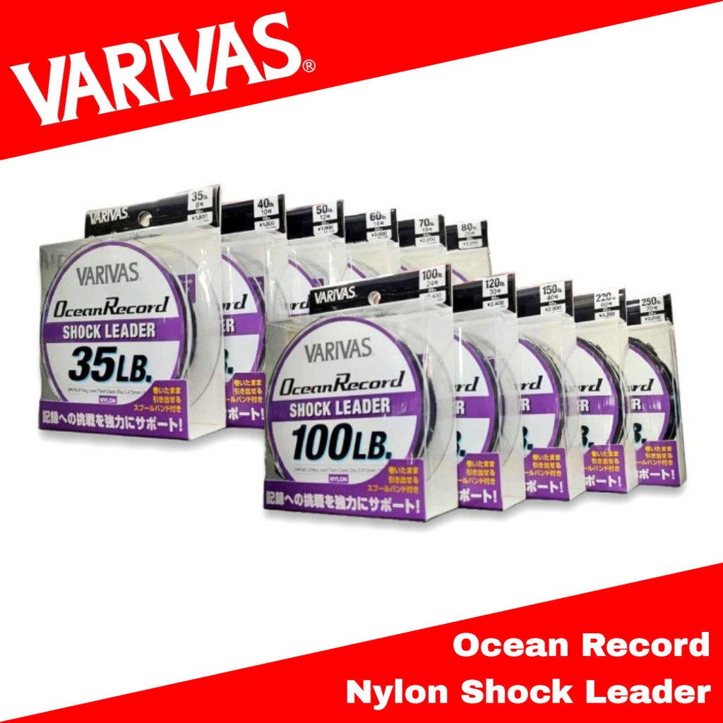 Jual Varivas Ocean Record Nylon Shock Leader 50m | Shopee Indonesia