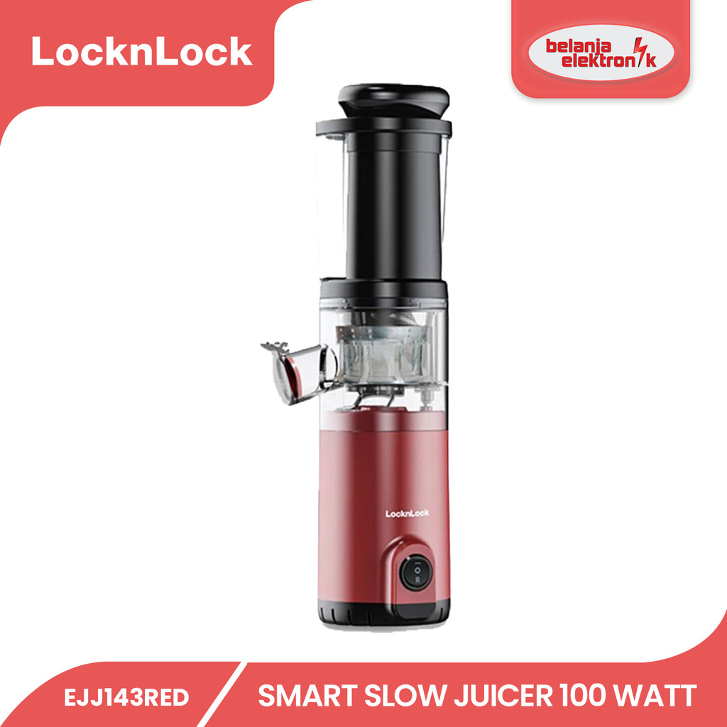 Jual LOCKNLOCK SMART SLOW JUICER 100 WATT EJJ143RED JUSER JUS BUAH ...