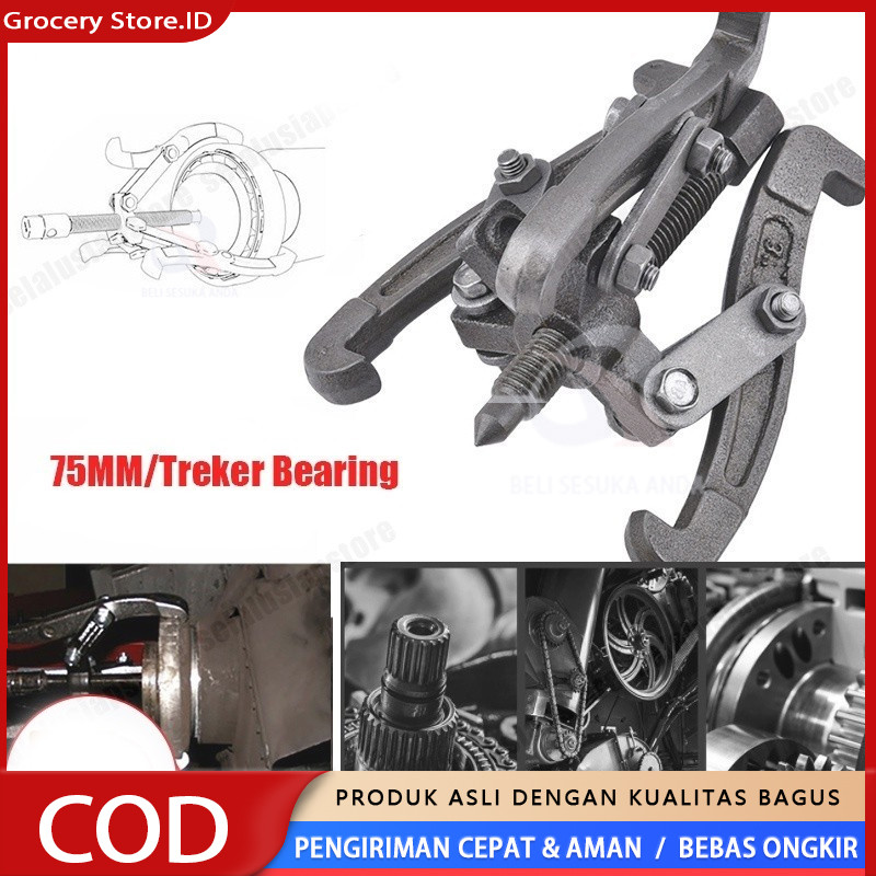 Jual Treker 3 Kaki 3" 4" 6" Inch - Gear Puller 3 Jaw Tracker, alat ...