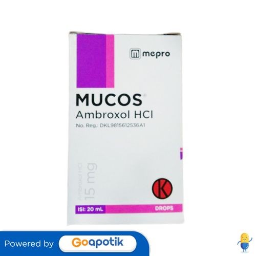 Jual Mucos Drops Isi 20 Ml Botol | Shopee Indonesia