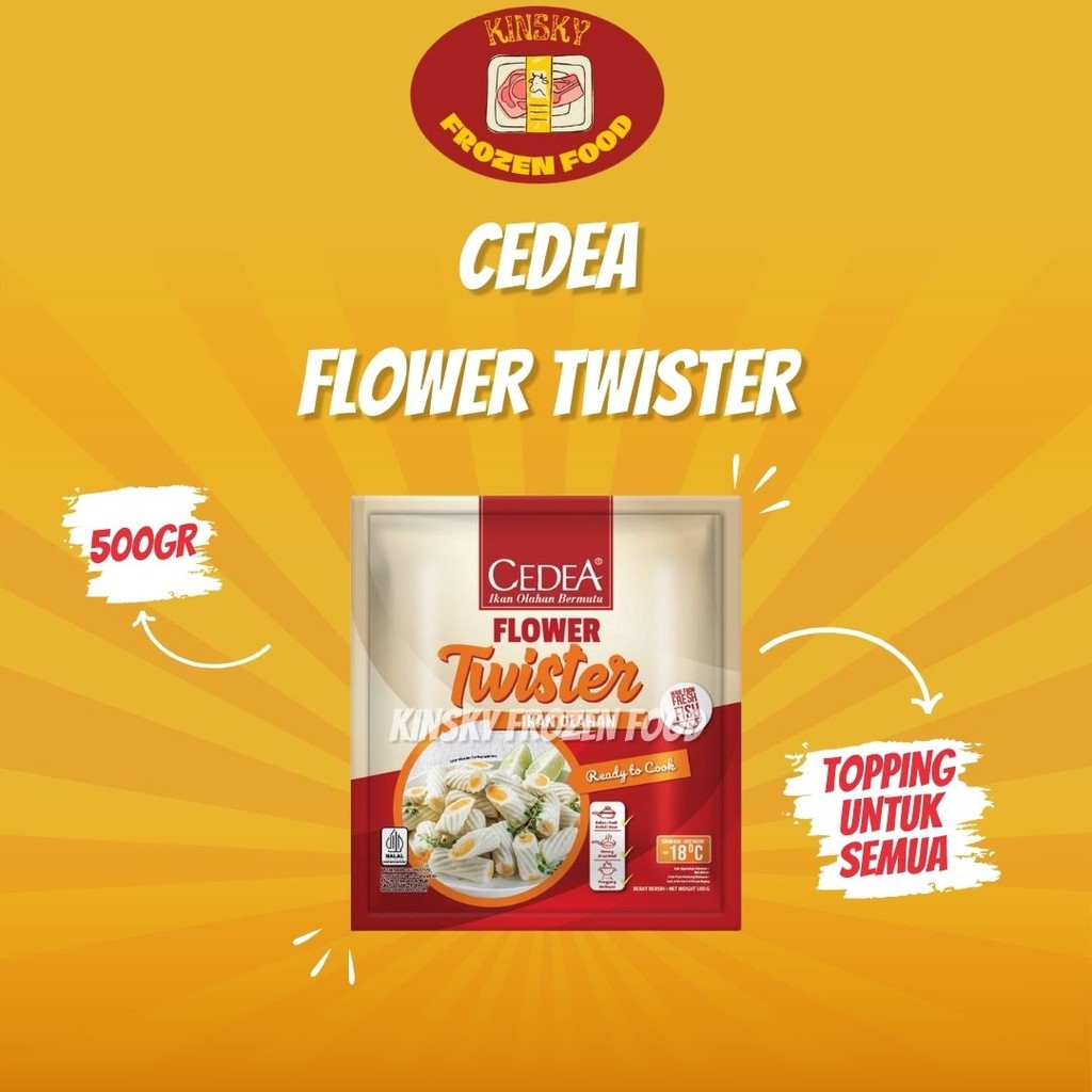Jual CEDEA FLOWER TWISTER 500GR | Shopee Indonesia