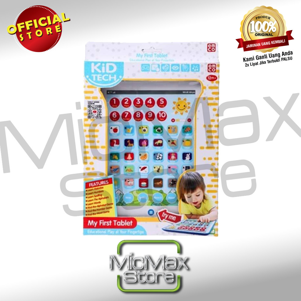 Jual Emco KID TECH My First Tablet 1701 | Shopee Indonesia
