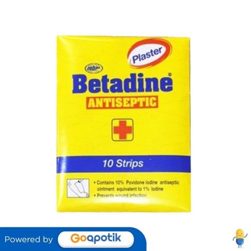 Jual Betadine Plester Strip 10 Pcs | Shopee Indonesia
