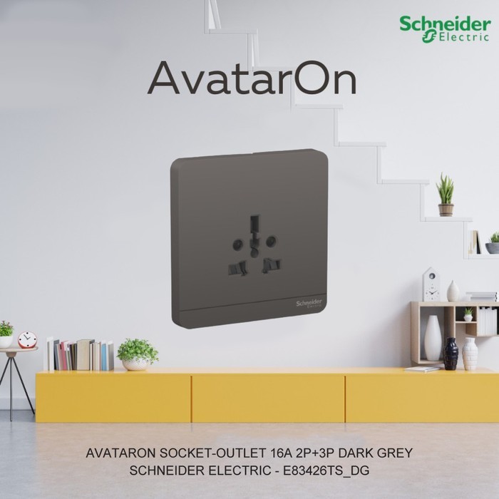 Jual Schneider Electric Wiring AVATARON SOCKET-OUTLET STOP KONTAK ...
