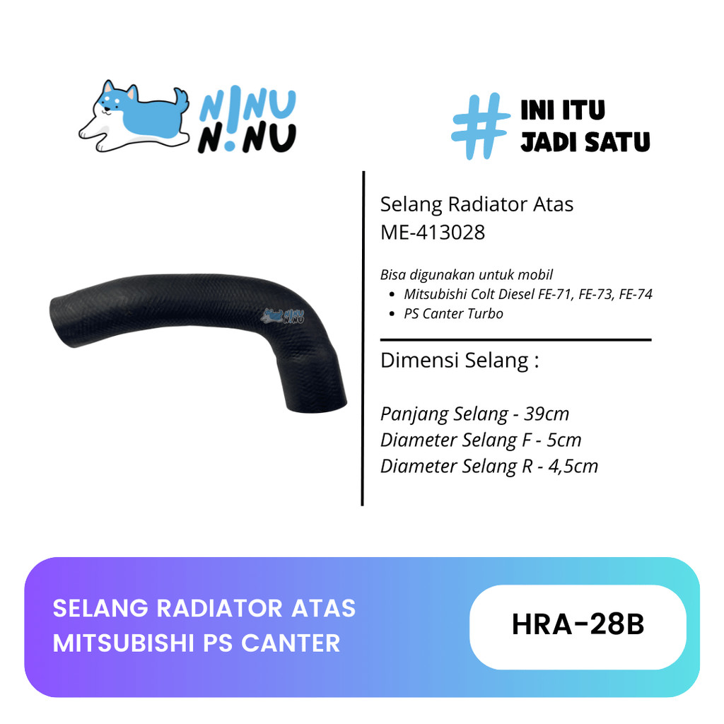 Jual Selang Radiator Mitsubishi PS Canter FE71 Turbo | Shopee Indonesia